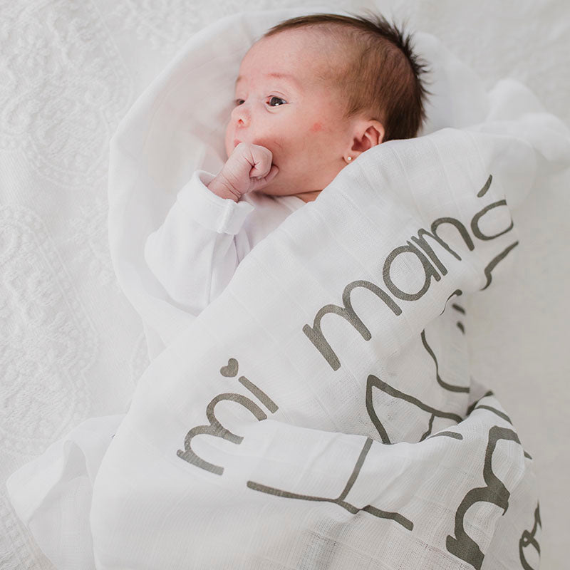 Muselina de bebé mamá | Mimuselina